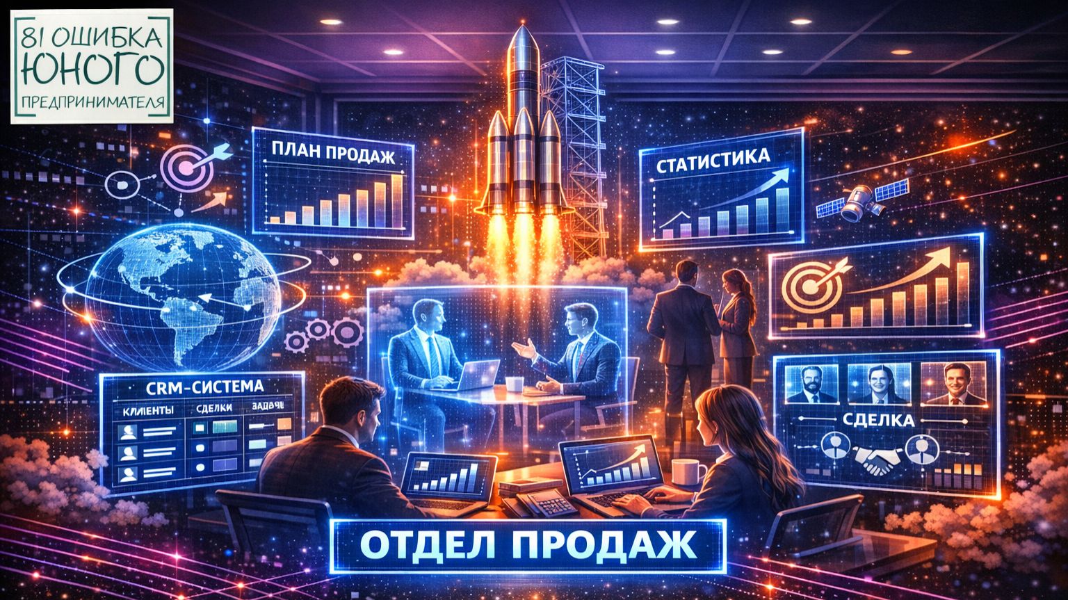 ОТДЕЛ ПРОДАЖ. Курс "81 ошибка юного предпринимателя"