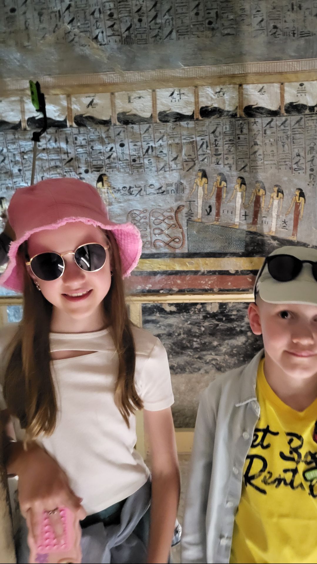 Сегодня была в Луксоре, вот гробница Рамзеса 1 🤴
