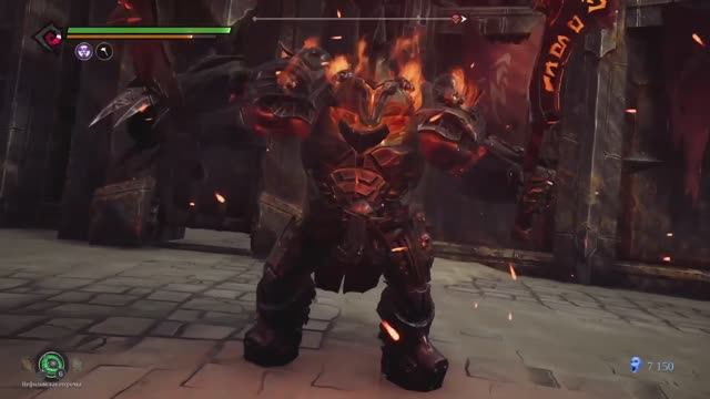 Прохождение игры Darksiders III #18 Седьмой босс Гнев (без комментариев)