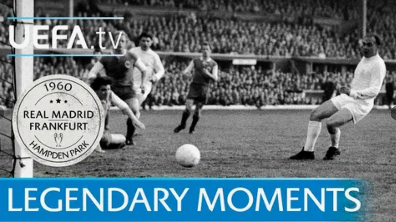 24. Сезон 1959-1960 г.г. КЕЧ. Финал. Реал (Мадрид, Испания) - Айнтрахт (Франкфурт-на-Майне, ФРГ)