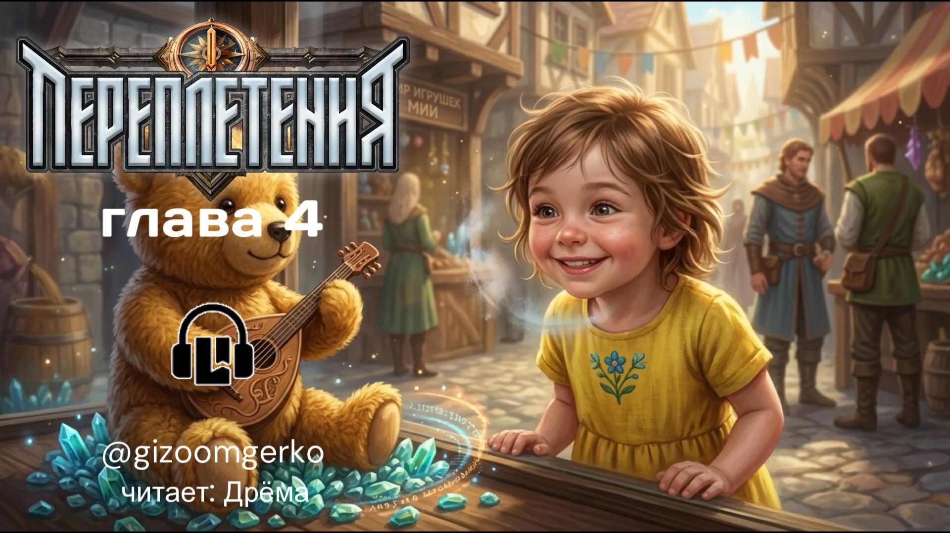 аудиокнига "Переплетения", том 1, глава 4 #переплетения #гизумгерко #литрпг