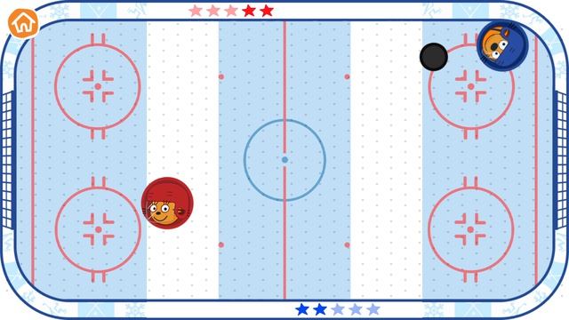 Три Кота. Играют в хоккей. Мультфильм