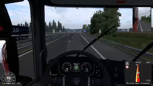 Выпуск №3 ETS 2 +RusMap Вильнюс - Лиепая