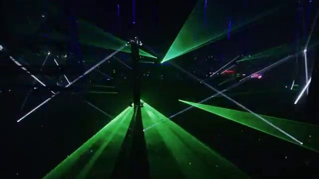 World Record Largest Laser Show 1100 lasers - Verknipt ArenA 2025 360 Experience Show