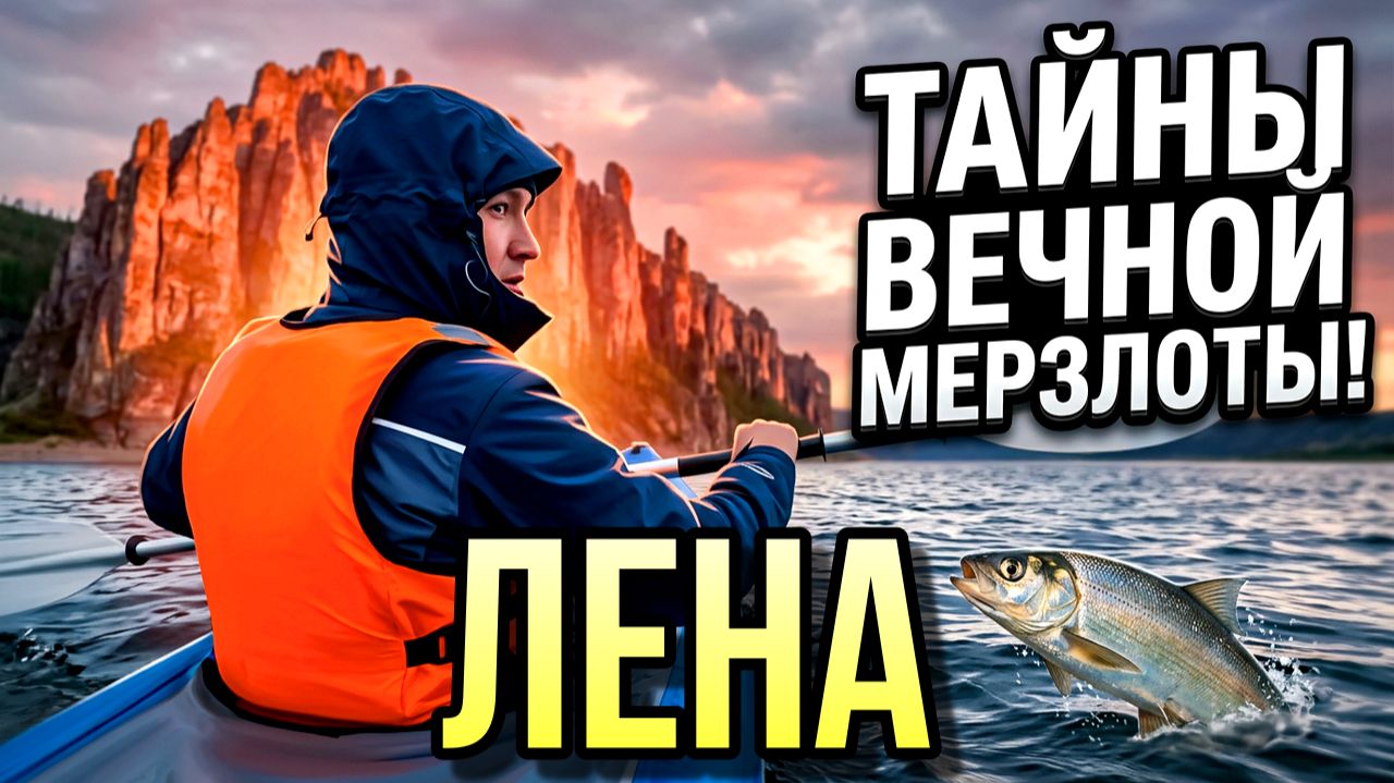 РЕКА ЛЕНА! Тайны Якутии! В Зоне Вечной Мерзлоты!