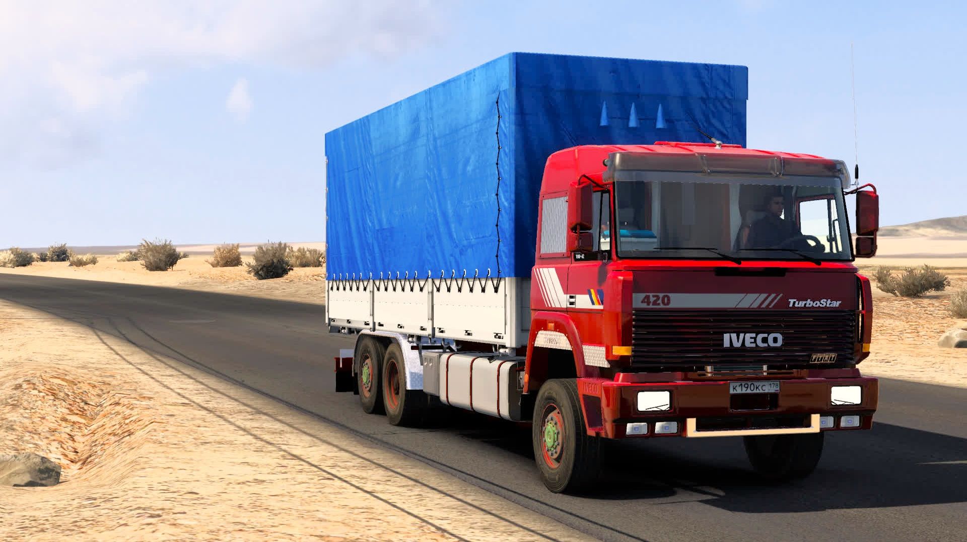 607 / ЕTS2 1.58 / Iveco Turbostar / Афганистан дальнобой.