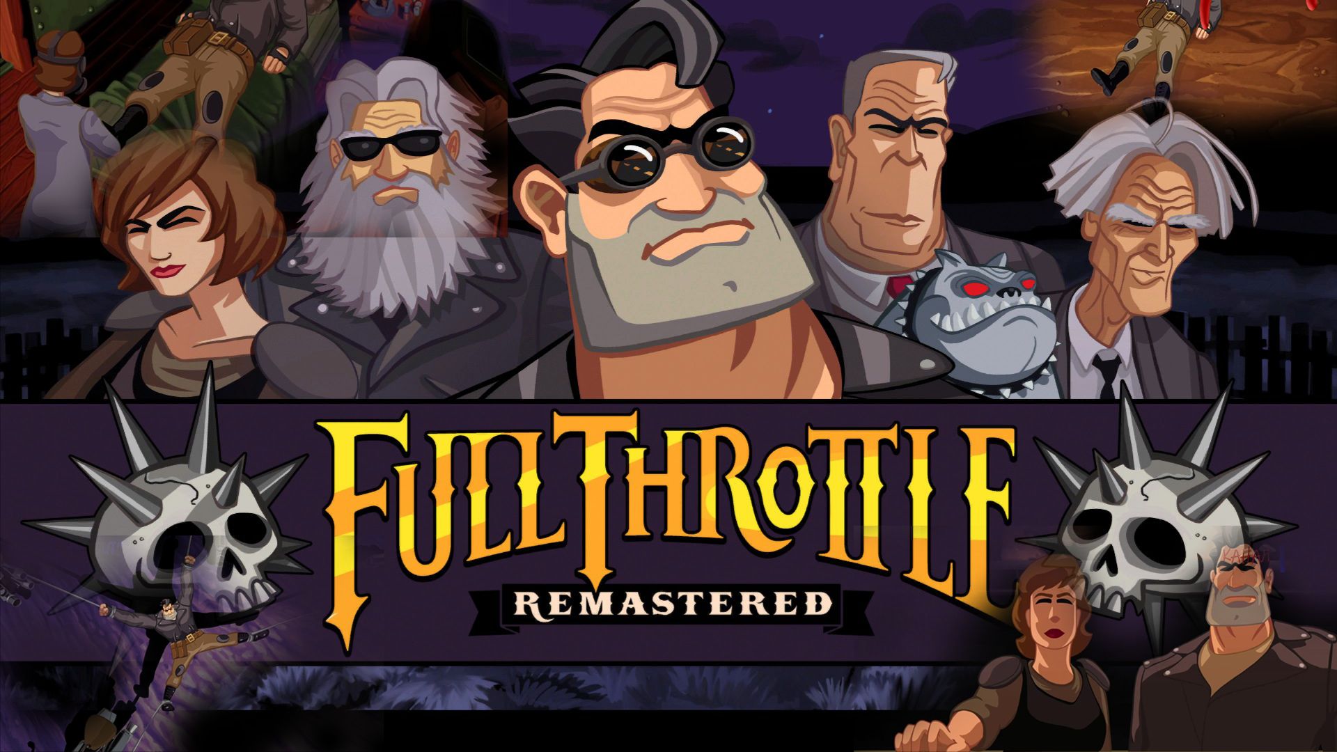 Full Throttle. Remastered. Полное прохождение.