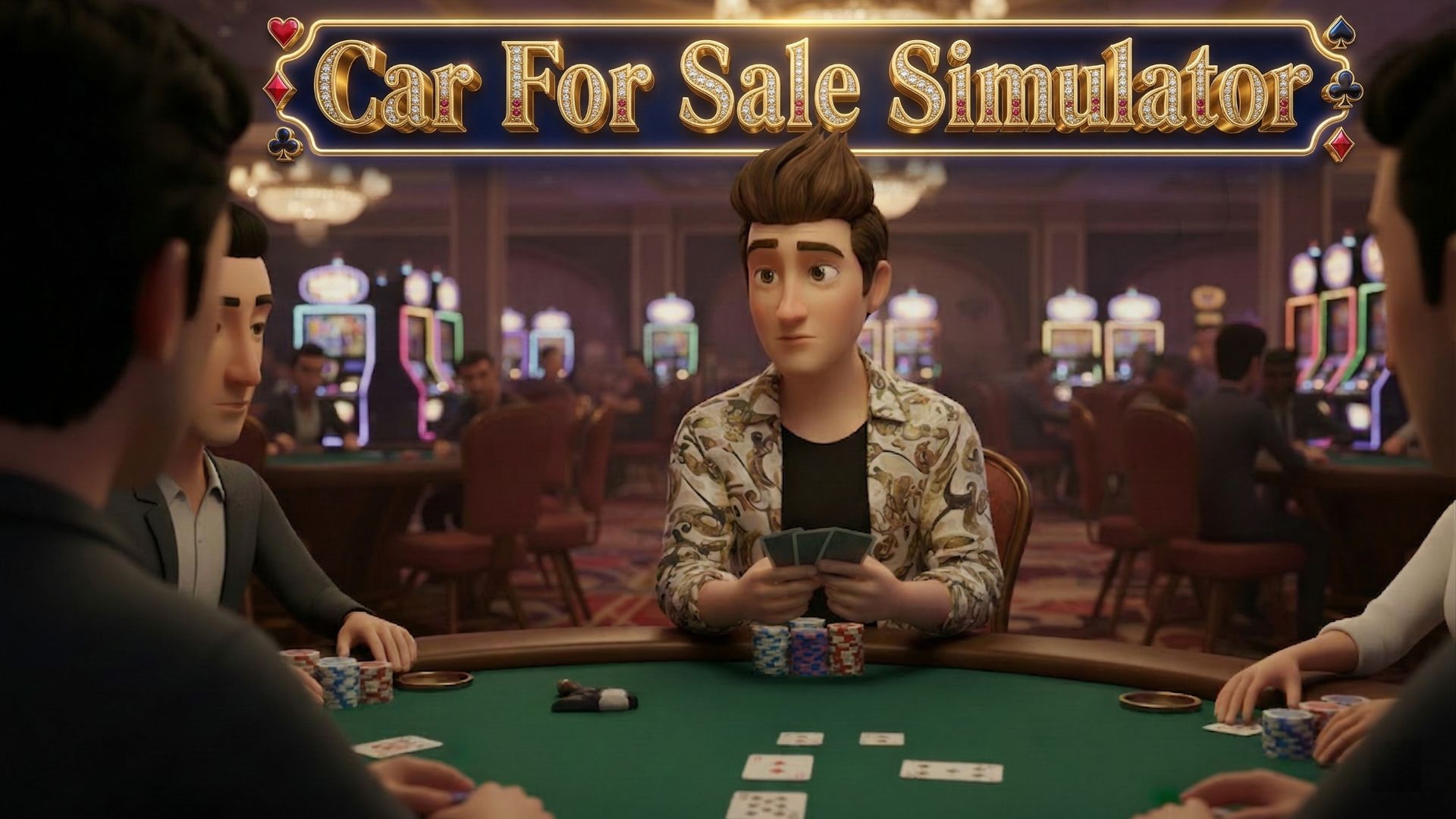 проиграл все деньги в казино "Car For Sale Simulator 2023" (ч4)