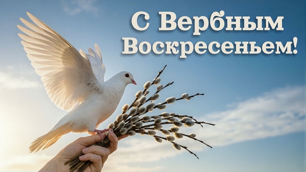 С Вербным Воскресеньем! Святослав Любомиров. Песня и поздравление на Вербное Воскресенье