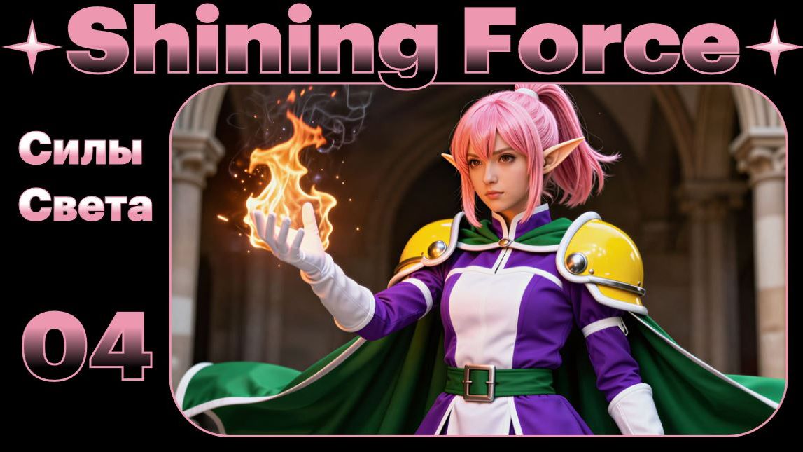 Несем сияние. № 04 Shining force. (СЕГА / SEGA)