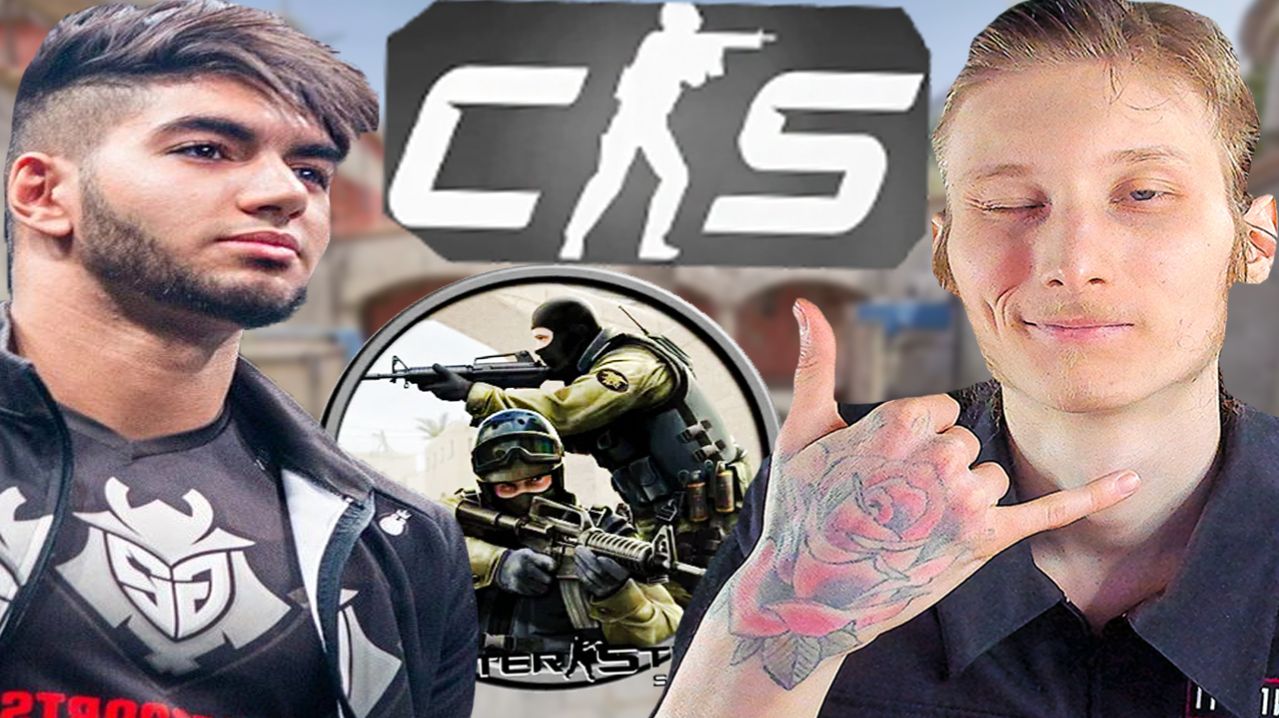 КИБЕРСПОРТСМЕН ИЗ CS SOURCE ПРОТИВ НАС - v1n3y ! КАКОЙ-ТО ПРОФЕССИОНАЛЬНЫЙ ИГРОК КС СУРС В CS 2!