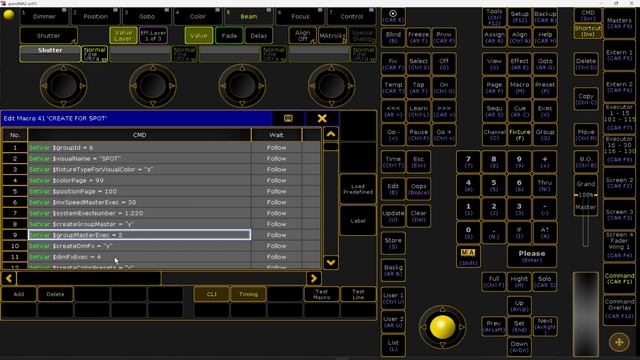 Кастомизация шоу-креатора для grandMA2