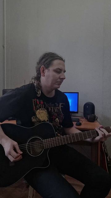 Don't fear the reaper - акустический рифф