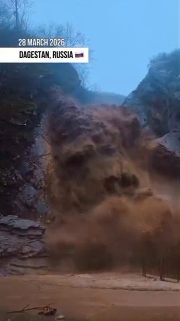 Непогода разрушила экосистему Дагестана, Россия. (28.03.26)