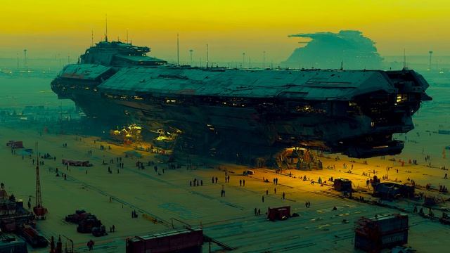 The Nocturnal Passage ｜ 3Hours Deep Sleep Ambient Relaxation & Anxiety Reduction ｜ SciFi Soundscape-