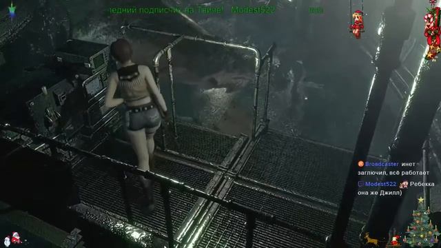 2 серия Resident Evil HD Remaster Прохождение с модом Ковбоиша