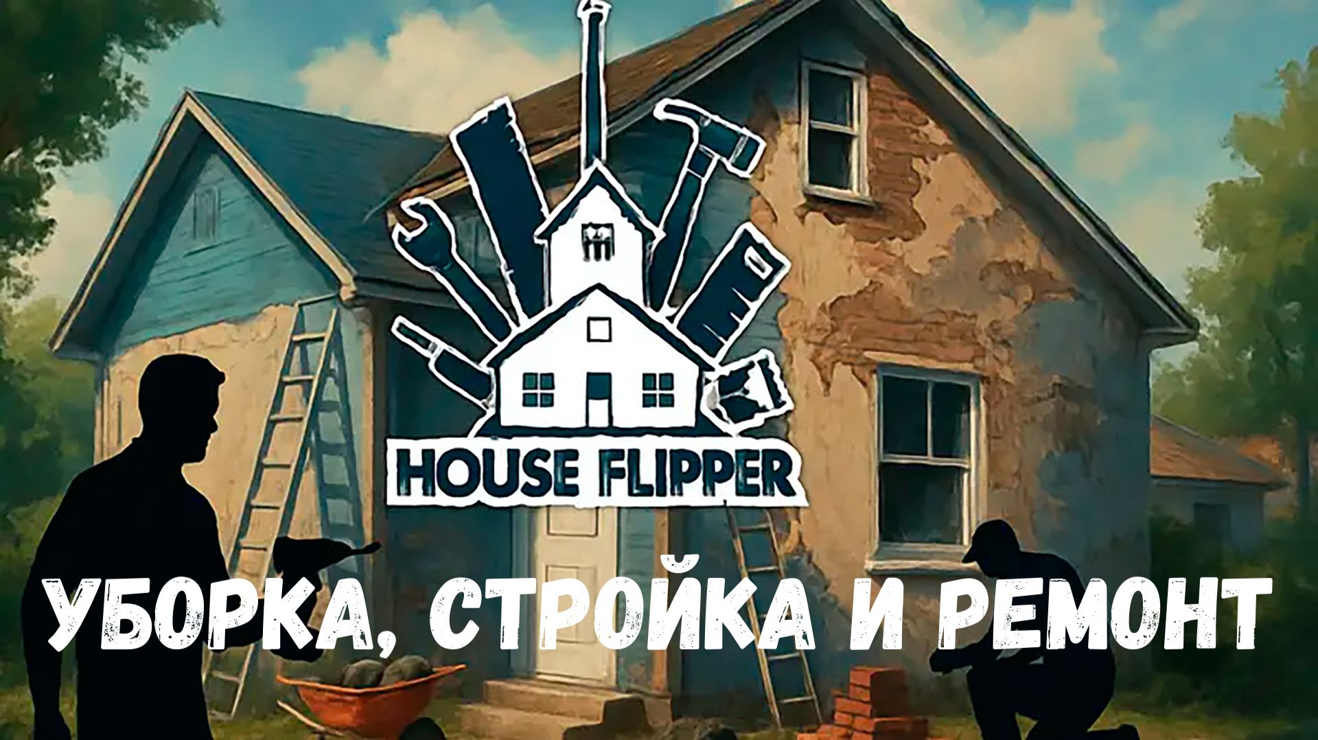 Уборка, стройка и ремонт - прохождение House Flipper #1