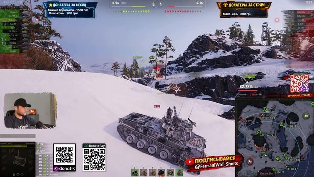 [Fermani wot] НЕ БЕРУ 85% - Я НУБАС! Borkenkäfer ➡️ ПУТЬ К 3 ОТМЕТКАМ 👊 Вебка + Камин + ИИ