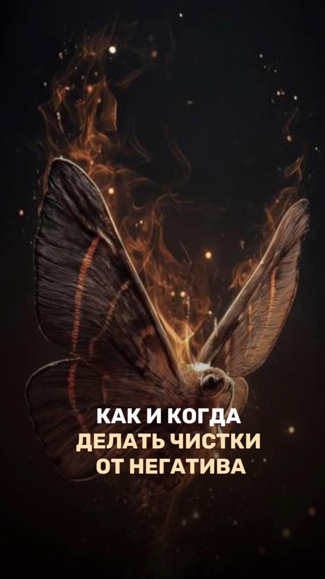 КАК И КОГДА ДЕЛАТЬ ЧИСТКИ ОТ НЕГАТИВА