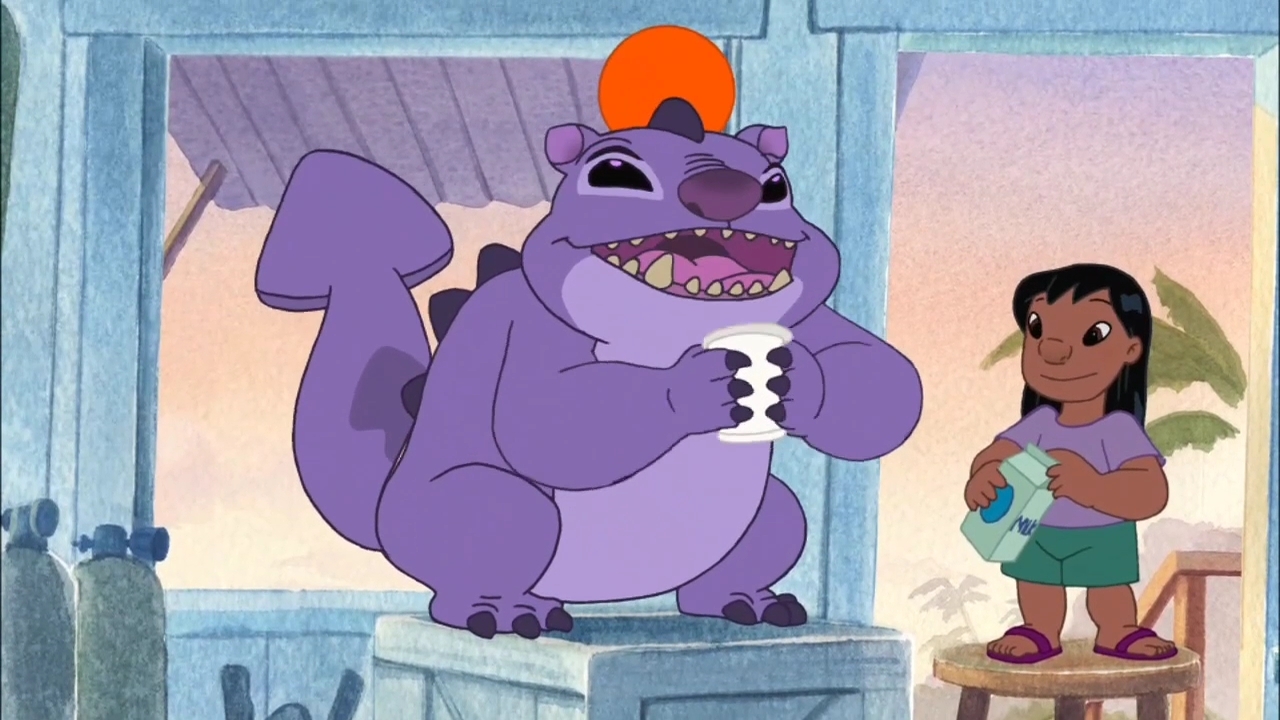 №513 - геологические разрушения. Имя - Рихтер. Лило и Стич 1 сезон 1 серия