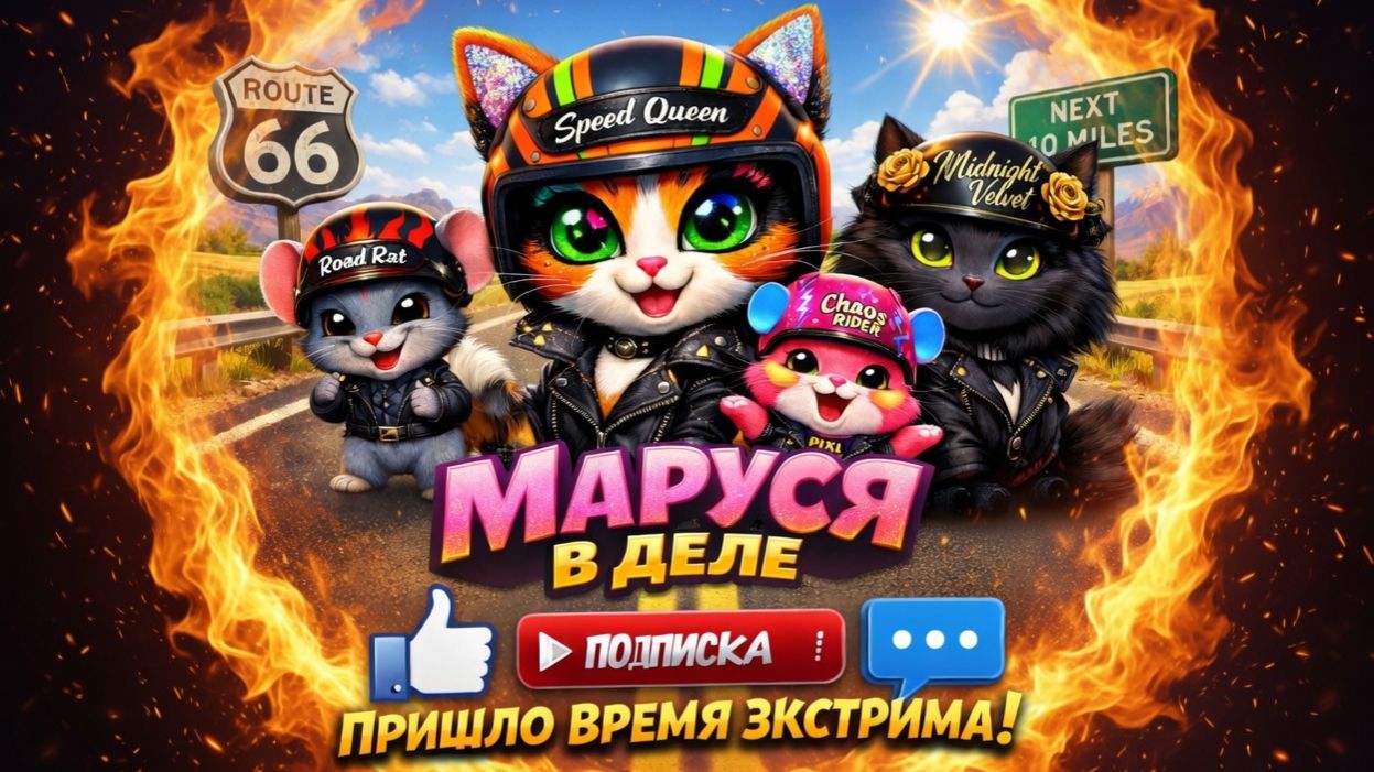 КОШКА МАРУСЯ В ДЕЛЕ серия 18