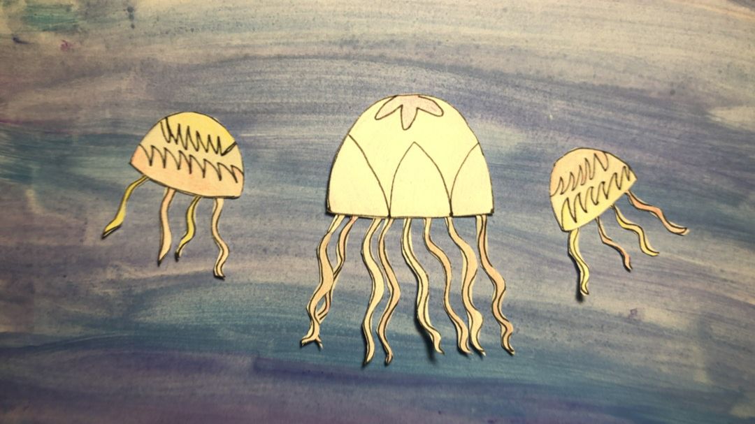 "Медуза в океанариуме". Второй мультфильм из цикла "Приморский океанариум"