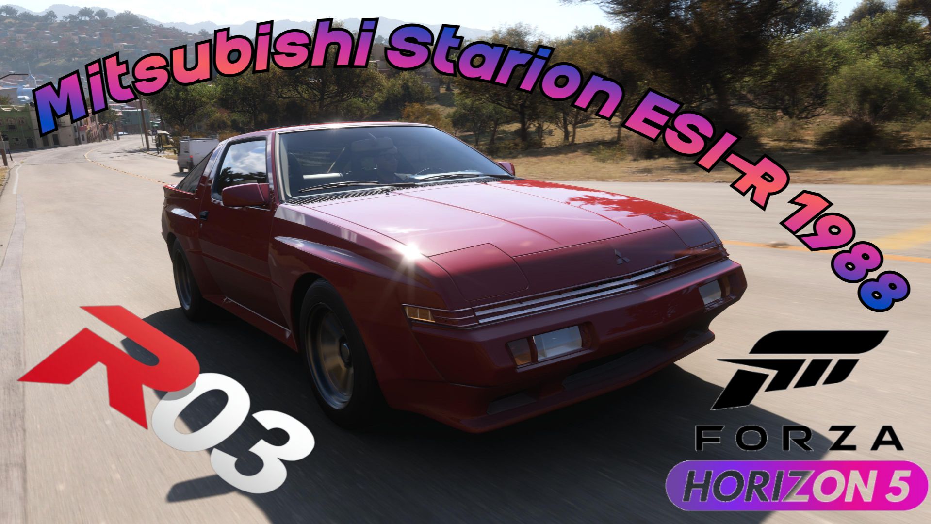 «Forza Horizon 5 — Культовая классика: Mitsubishi Starion ESI-R 1988!»