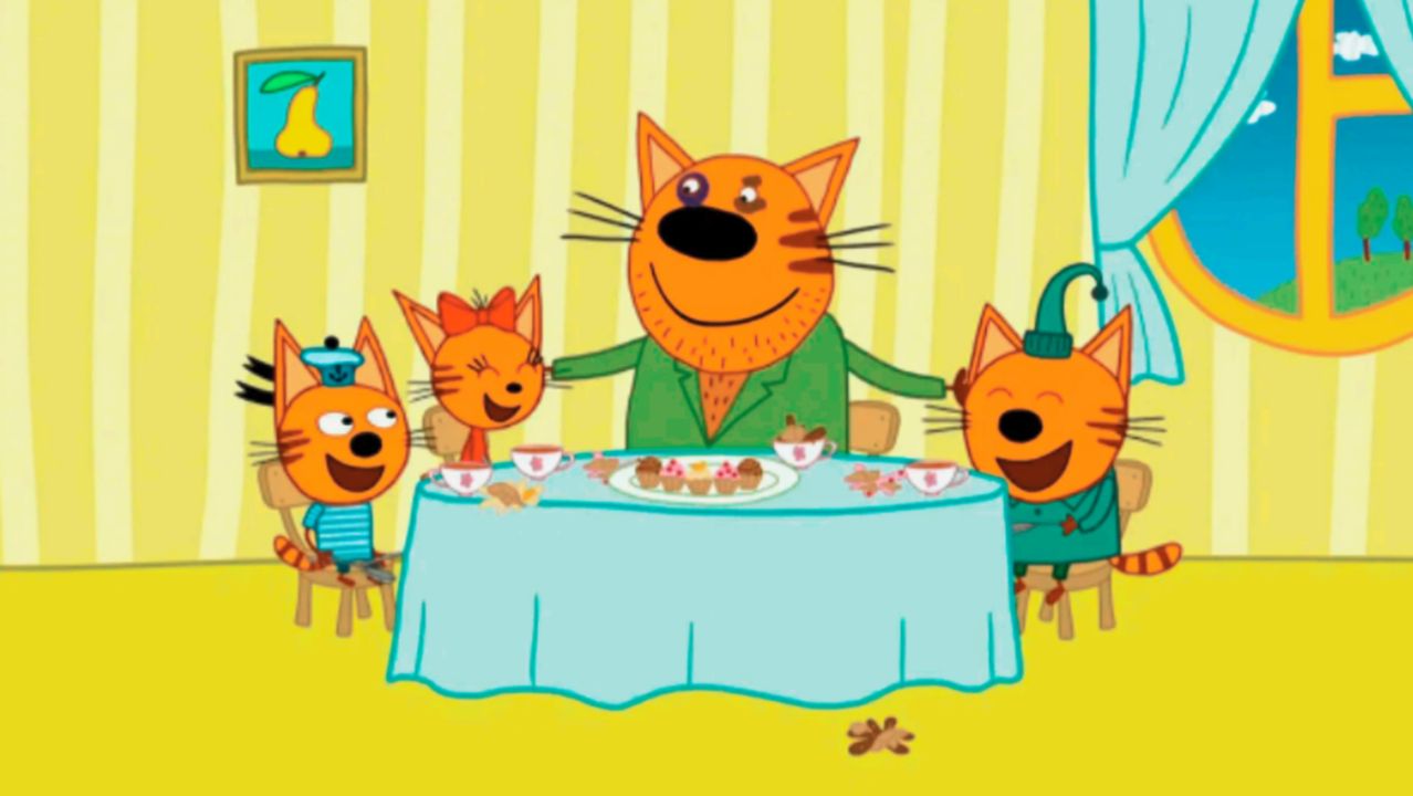 Три Кота | Большой Сборник Мульт-Игр Три Кота для Детей | Мультфильм Три Кота Смотреть