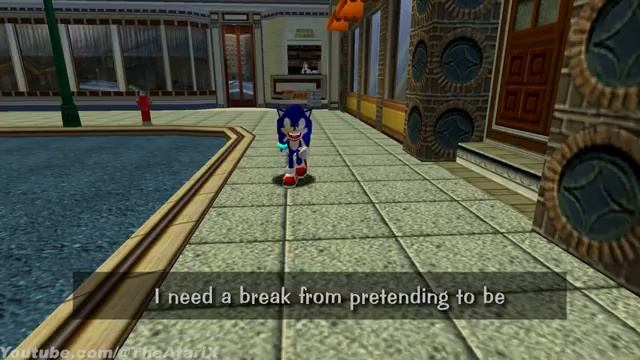 Sonic being Real for 3 minutes