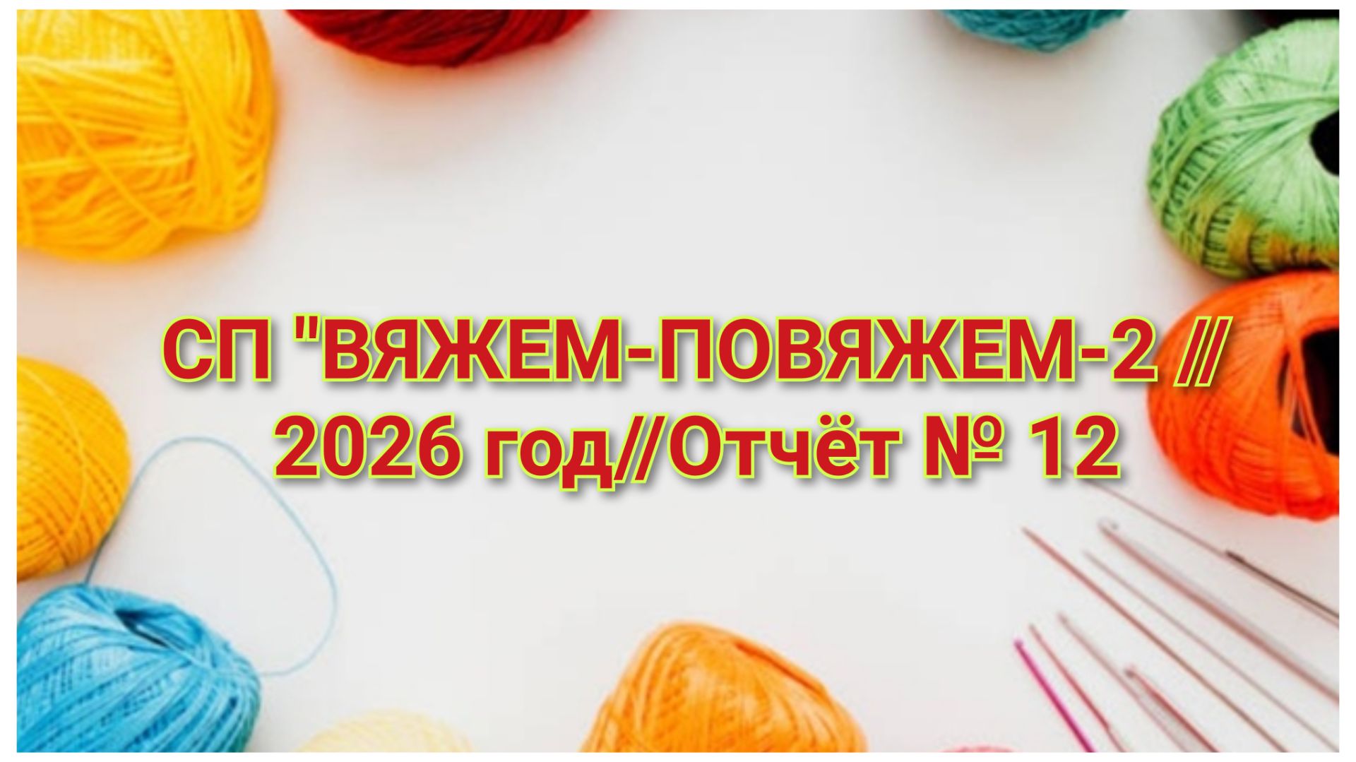 СП "ВЯЖЕМ-ПОВЯЖЕМ-2 //2026 год//Отчёт № 12