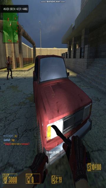 Пятерка машина в КСС.Зомби мод в ксс 34