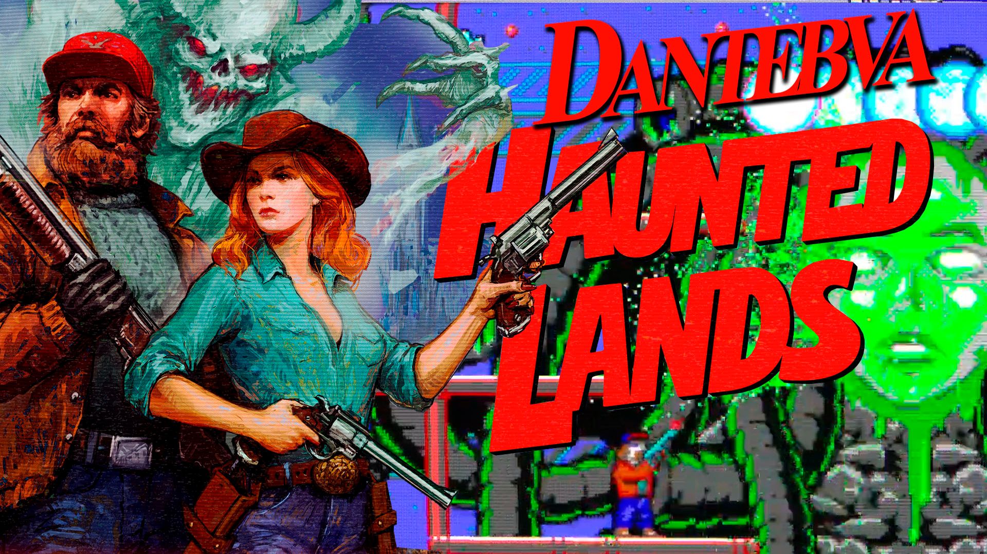 Прохождение Haunted Lands, Зона заражения ч.2 #hauntedlands #retro
