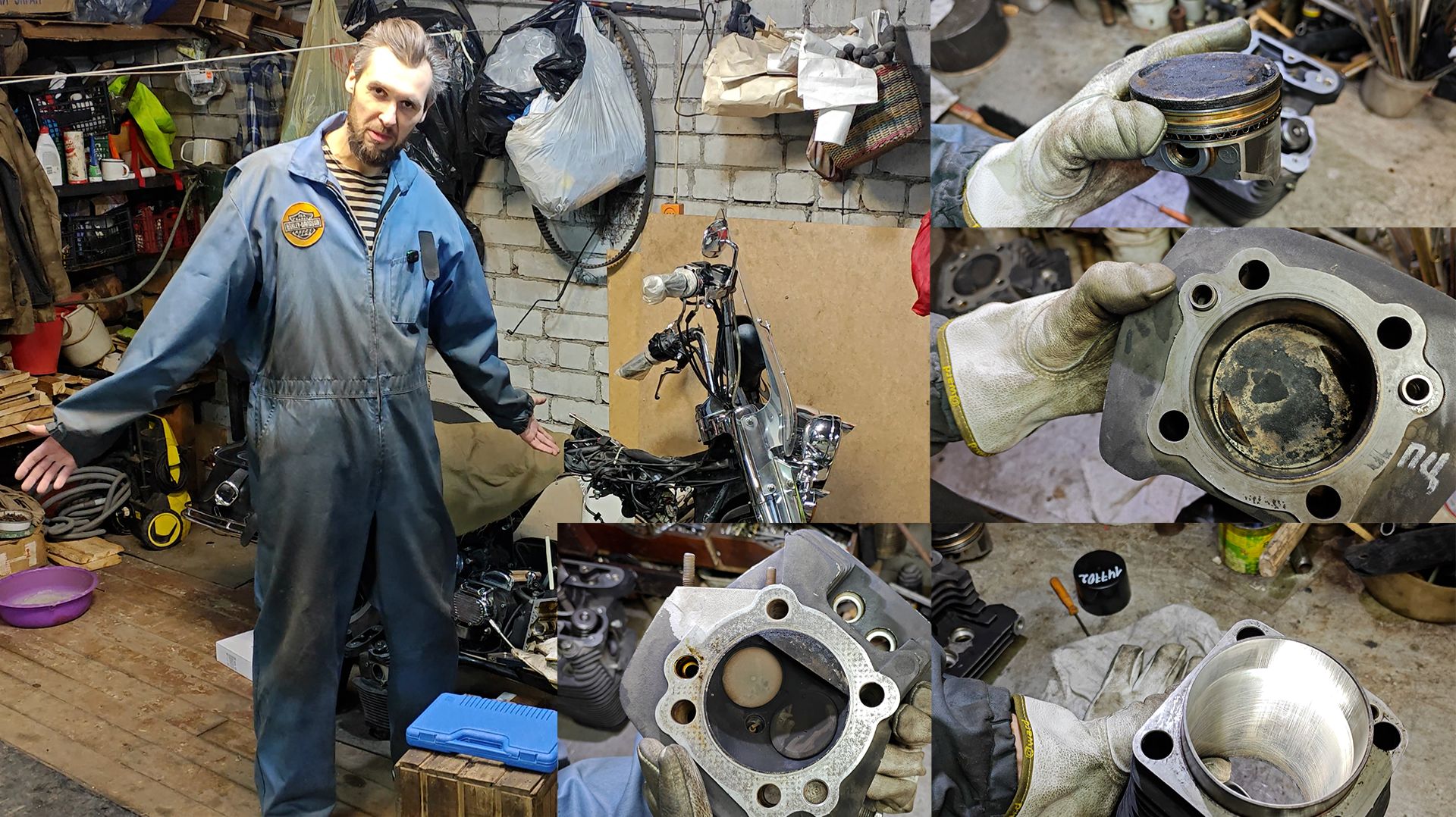 Сломать Evolution -Обзор Цилиндро-поршневой группы мотоцикла-мечты!