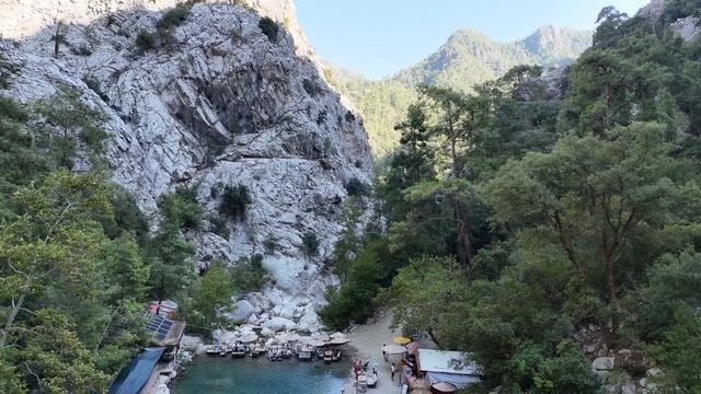 Hidden Mountain Oasis | Natural Pool Surrounded by Cliffs and Forest