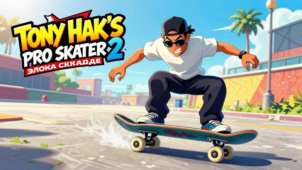 Tony Hawk's Pro Skater 2 Эпоха на скейтборде