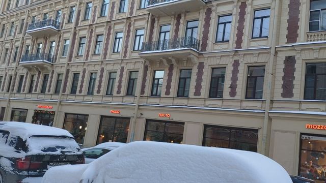 По зимнему Питеру ,Петроградка