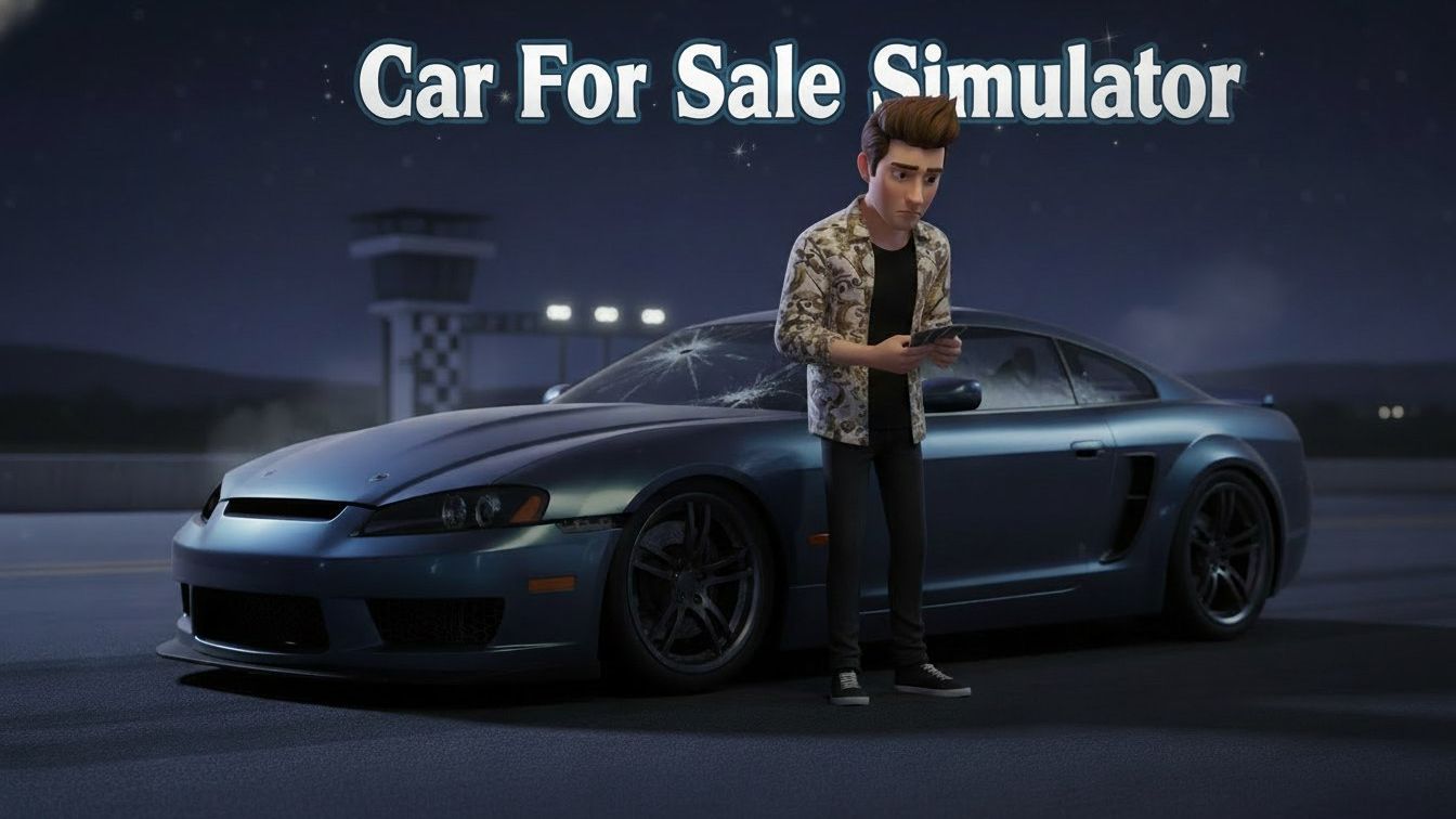 Проиграл все деньги и машины в драг-рейсинг "Car For Sale Simulator 2023" (ч5)