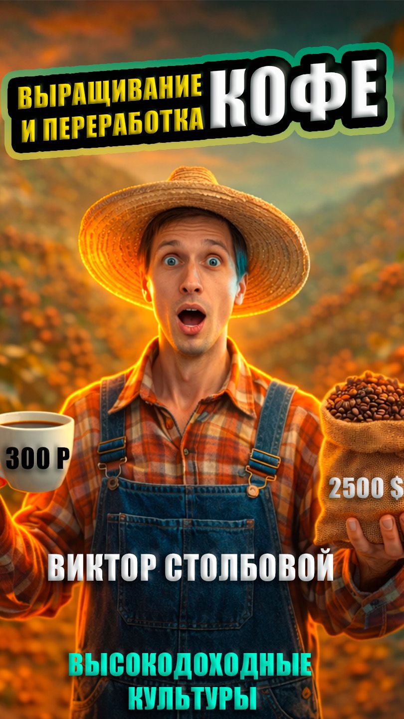 Выращивание и переработка кофе. Высокодоходные культуры.