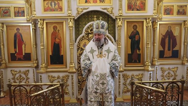Проповедь епископа Питирима (Творогова) в день праздника Входа Господня в Иерусалим. 05.04.2026.