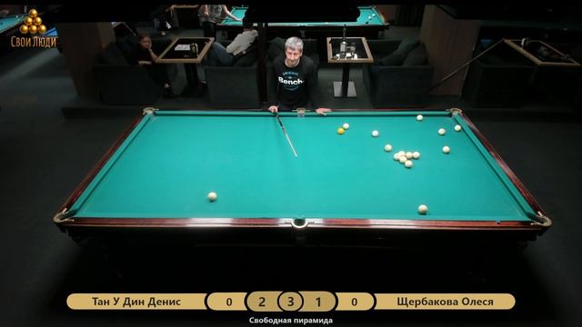 Тан у Дин Денис VS Щербакова Олеся