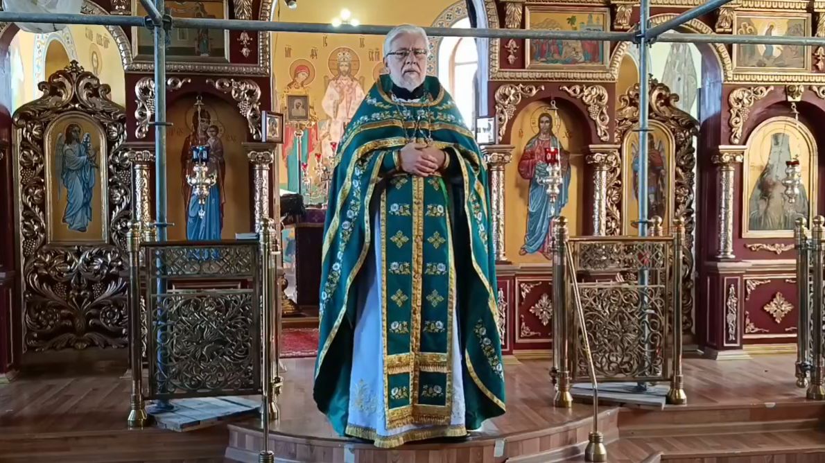 Протоиерей Александр Намоконов - Проповедь о воскресшем Лазаре. О Страстной неделе.