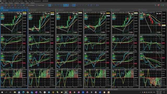 09.01.2026. Влияние NFP на курсы AUDCAD, AUDCHF, AUDJPY, AUDNZD, AUDUSD, EURAUD. Дисплей S01-AUD