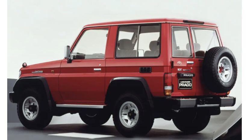 Toyota Land Cruiser Prado KZJ 71W, кузову очень плохо.