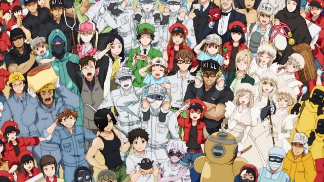 Hataraku Saibou - Fight!! (ClariS)