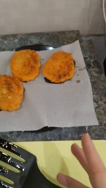 Котлеты морковные