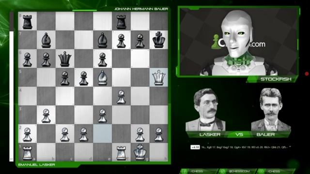 «Stockfish объясняет блестящие жертвы доминирующего чемпиона мира» на русском