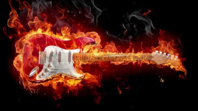 Fiery Hot Blues Rock Guitar Backing Track in Em