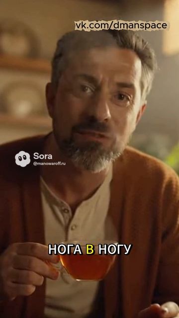 Идут нога в ногу