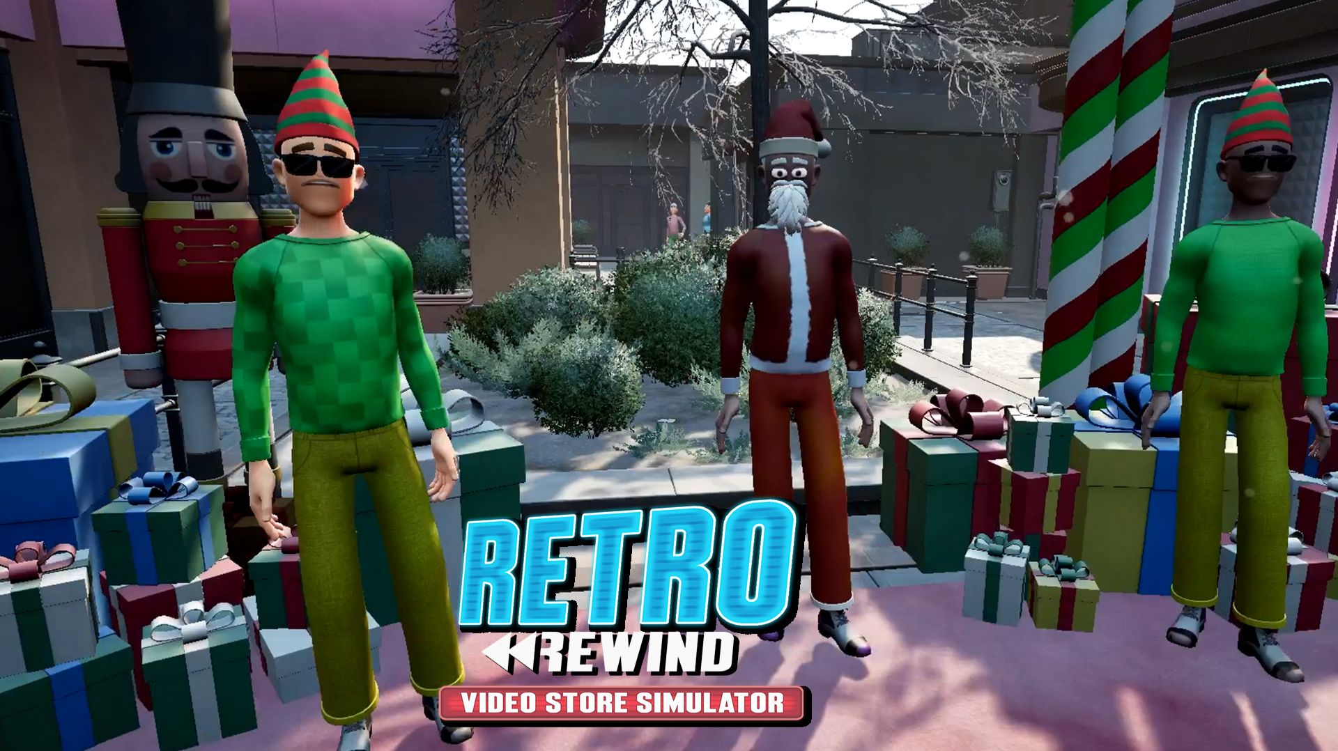 Встреча с сантой -  Retro Rewind: Video Store Simulator #9