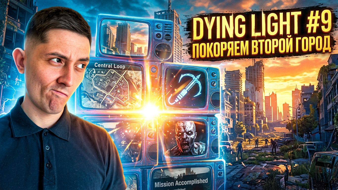 ПОКОРЯЕМ ВТОРОЙ ГОРОД | Dying Light #9